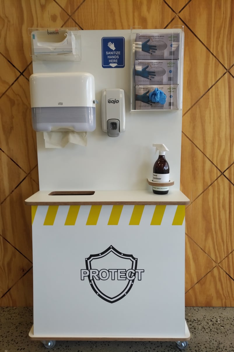Workplace PPE Protection | Sanitisation Station