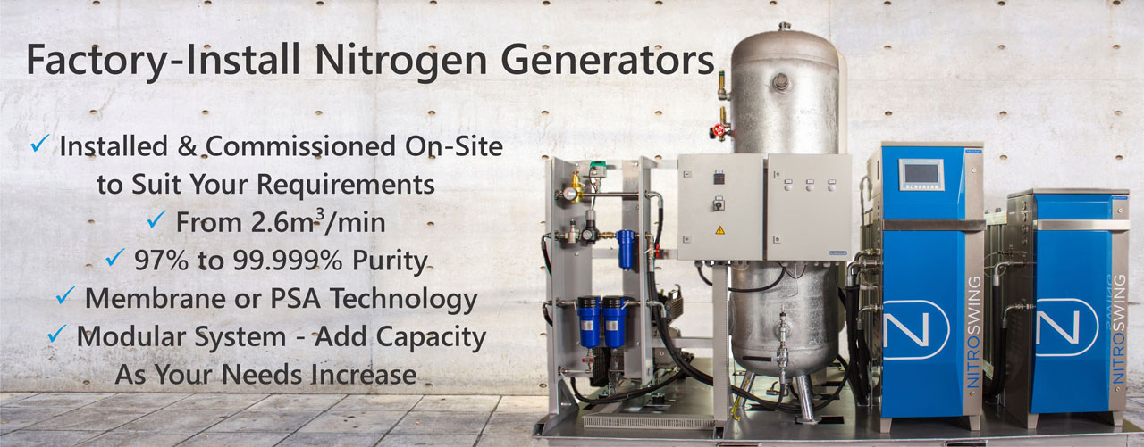 Nitrogen and Oxygen Generators from Industrial Air Systems NZ