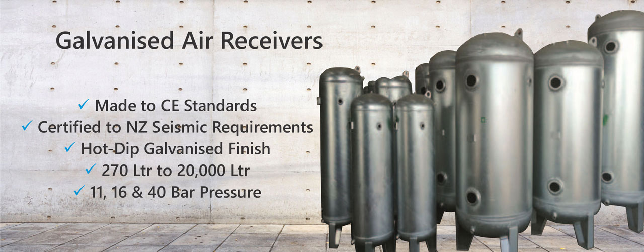 PneuTech Compressed Air Receivers | Industrial Air Systems
